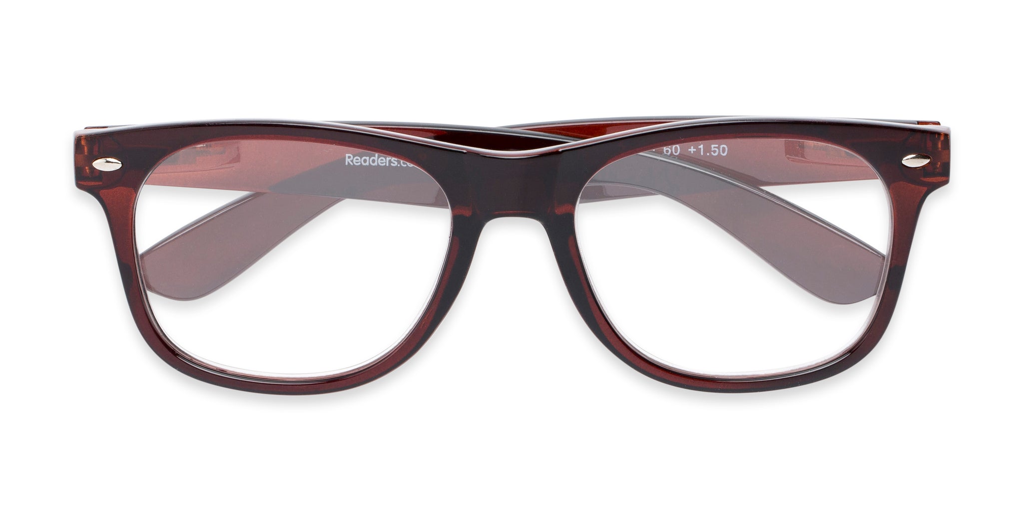 The Dean - Reading Glasses - Fully Magnified - Brown | Readers.com