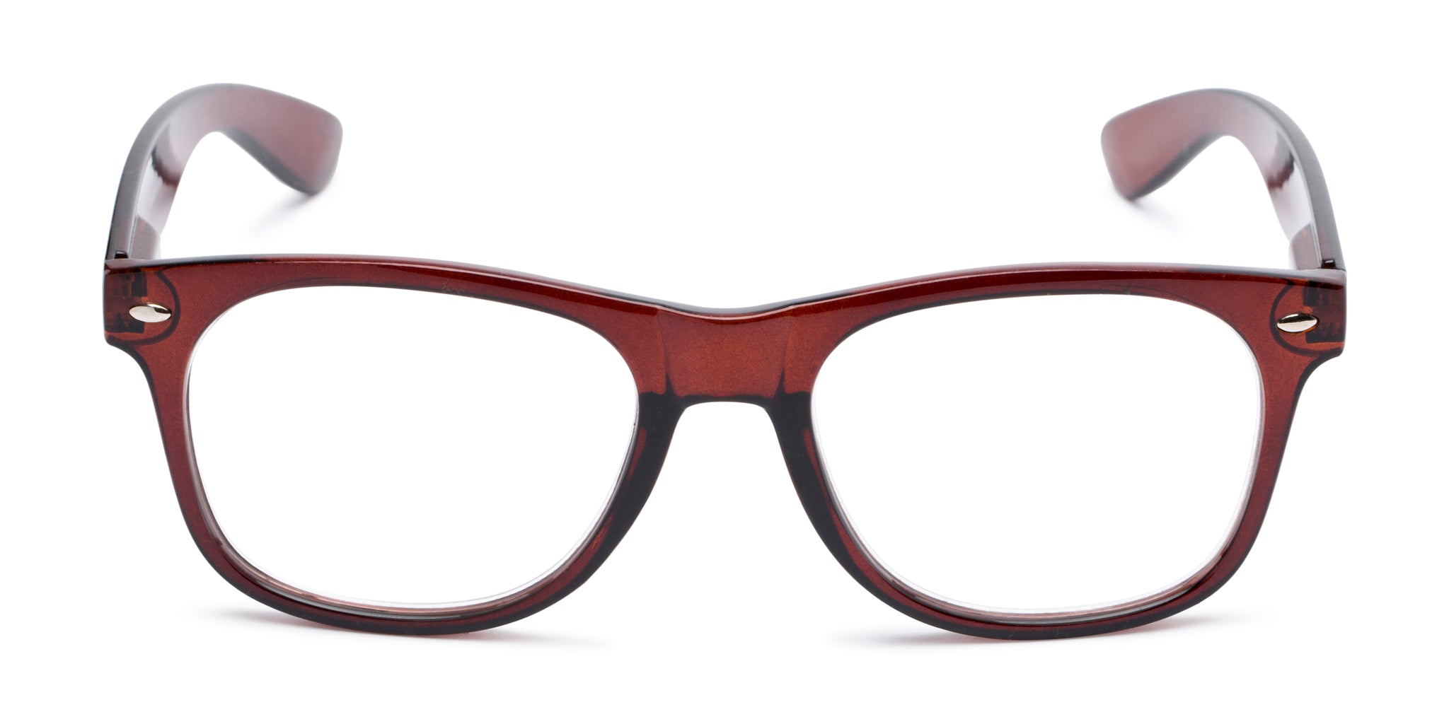 The Dean - Reading Glasses - Fully Magnified - Brown | Readers.com
