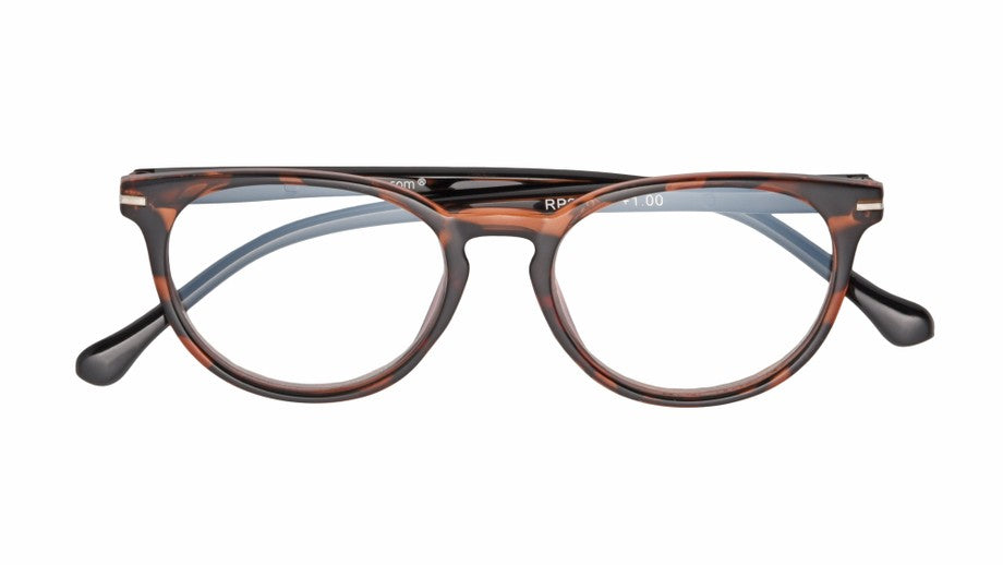 The Gemma Blue Light Reader - Reading Glasses - Fully Magnified - Shiny ...