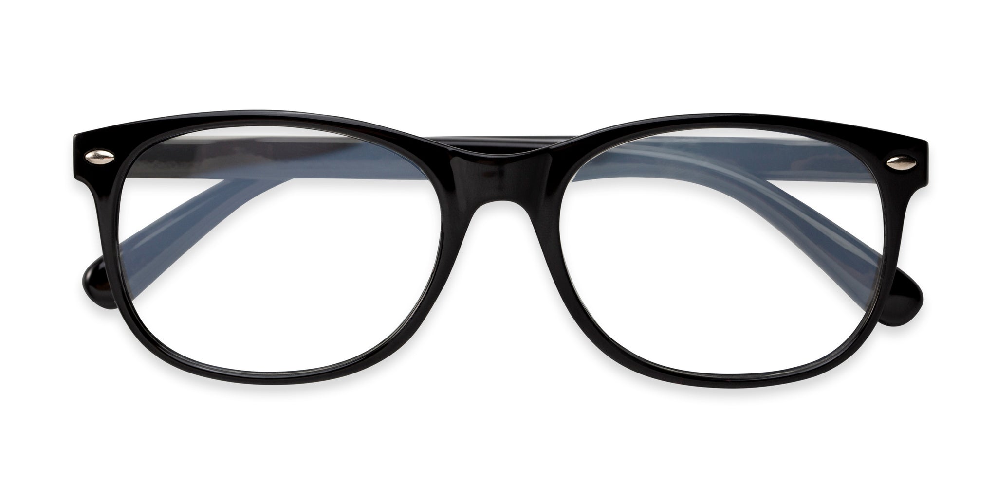 The Billy Blue Light Reader - Reading Glasses - Fully Magnified - Black ...