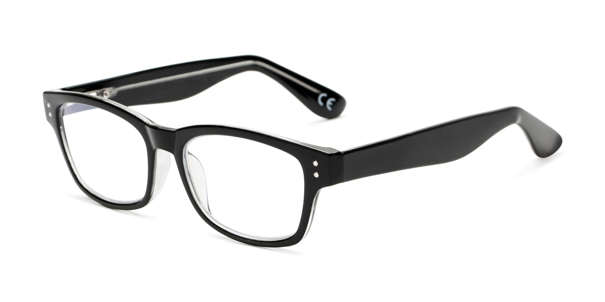 Conan - Reading Glasses - Multifocal - Black | Readers.com
