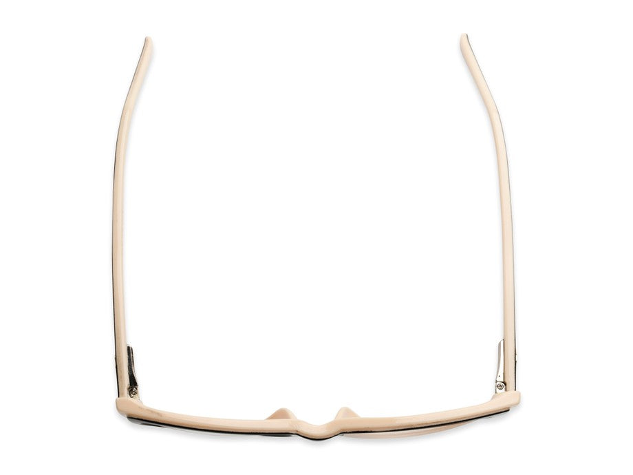 The Gloria - Reading Glasses - Multifocal - Black/Tan | Readers.com