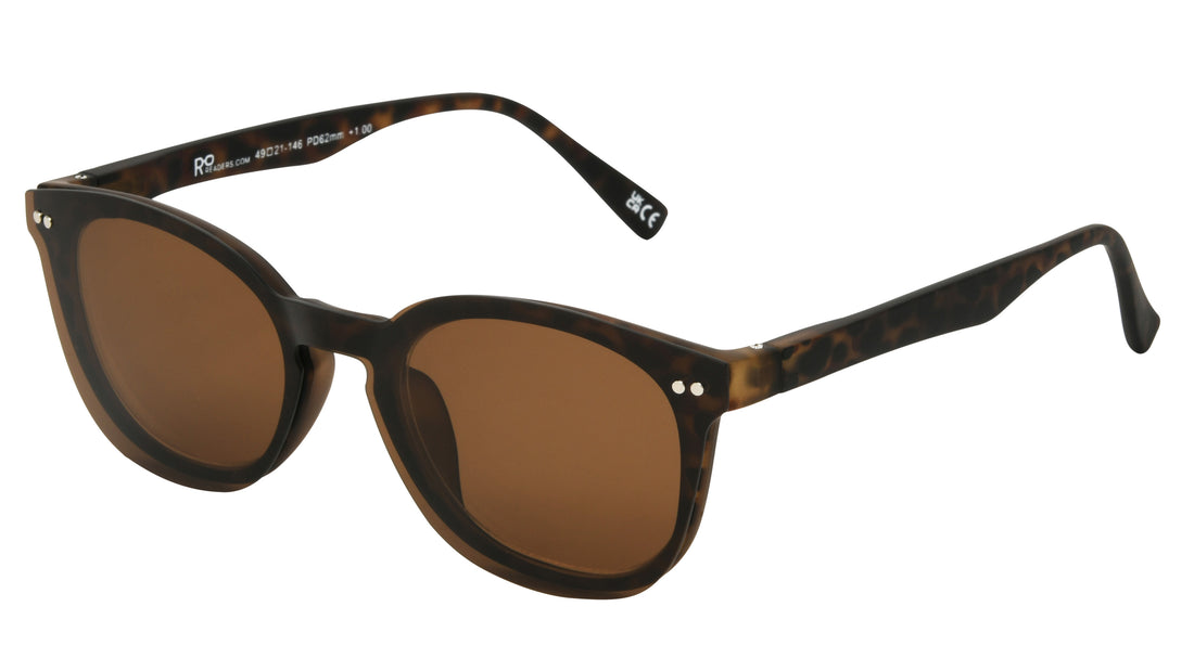 The August - Reading Glasses - Fully Magnified - Tortoise | Readers.com