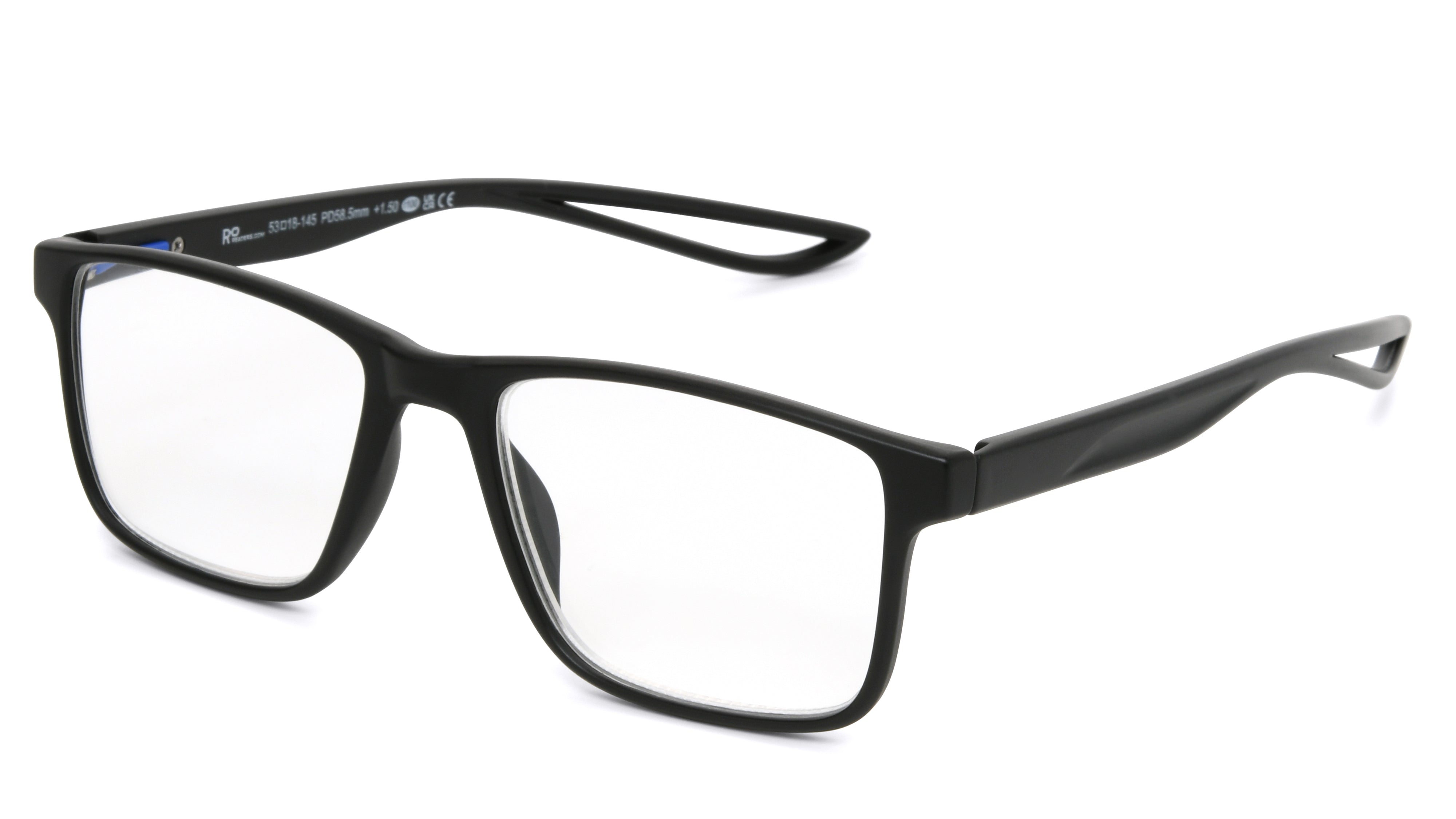 The Oskar - Reading Glasses - Fully Magnified - Black - Yellow ...